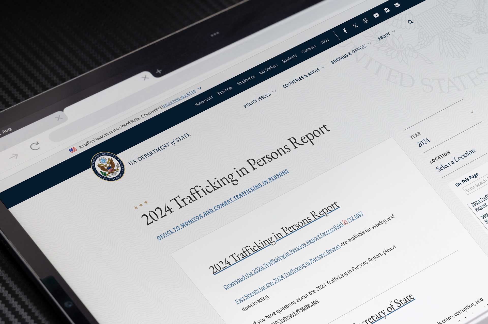 2024 Trafficking in Persons Report — United States Department of State ...